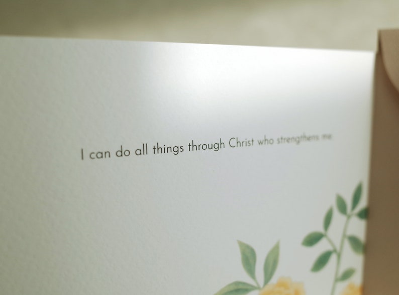 Philippians 4:13 I Can Do All Things Through Christ Faith - Etsy