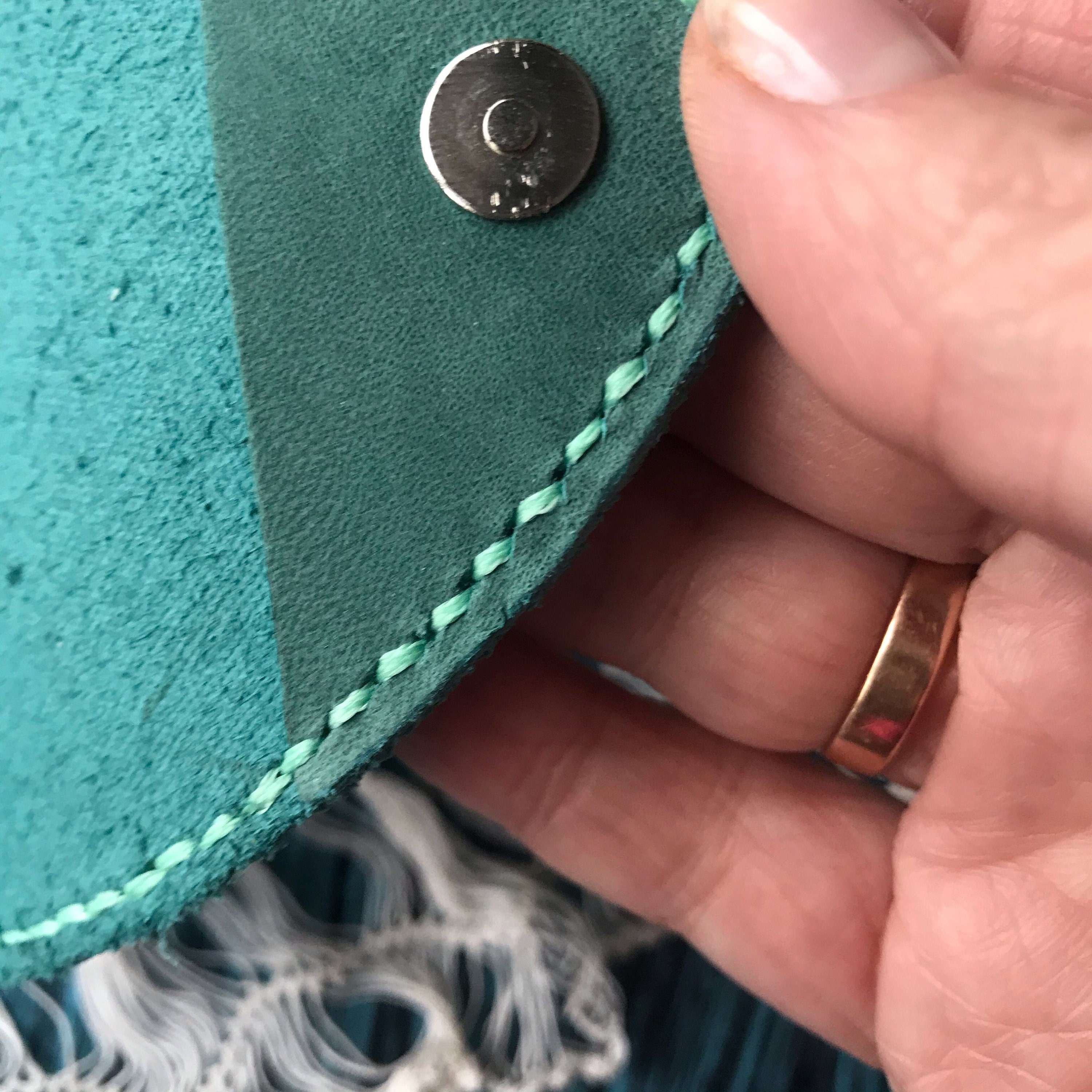 Personalized Manicure Bag, Handmade Kit Manucure, Leather Scissors Case ...