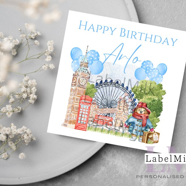 Paddington Birthday - Etsy UK