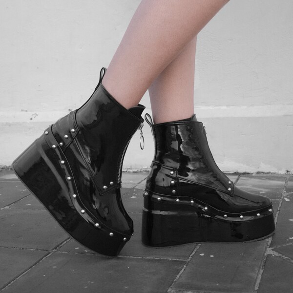 Japanese Platform Shoes - Etsy