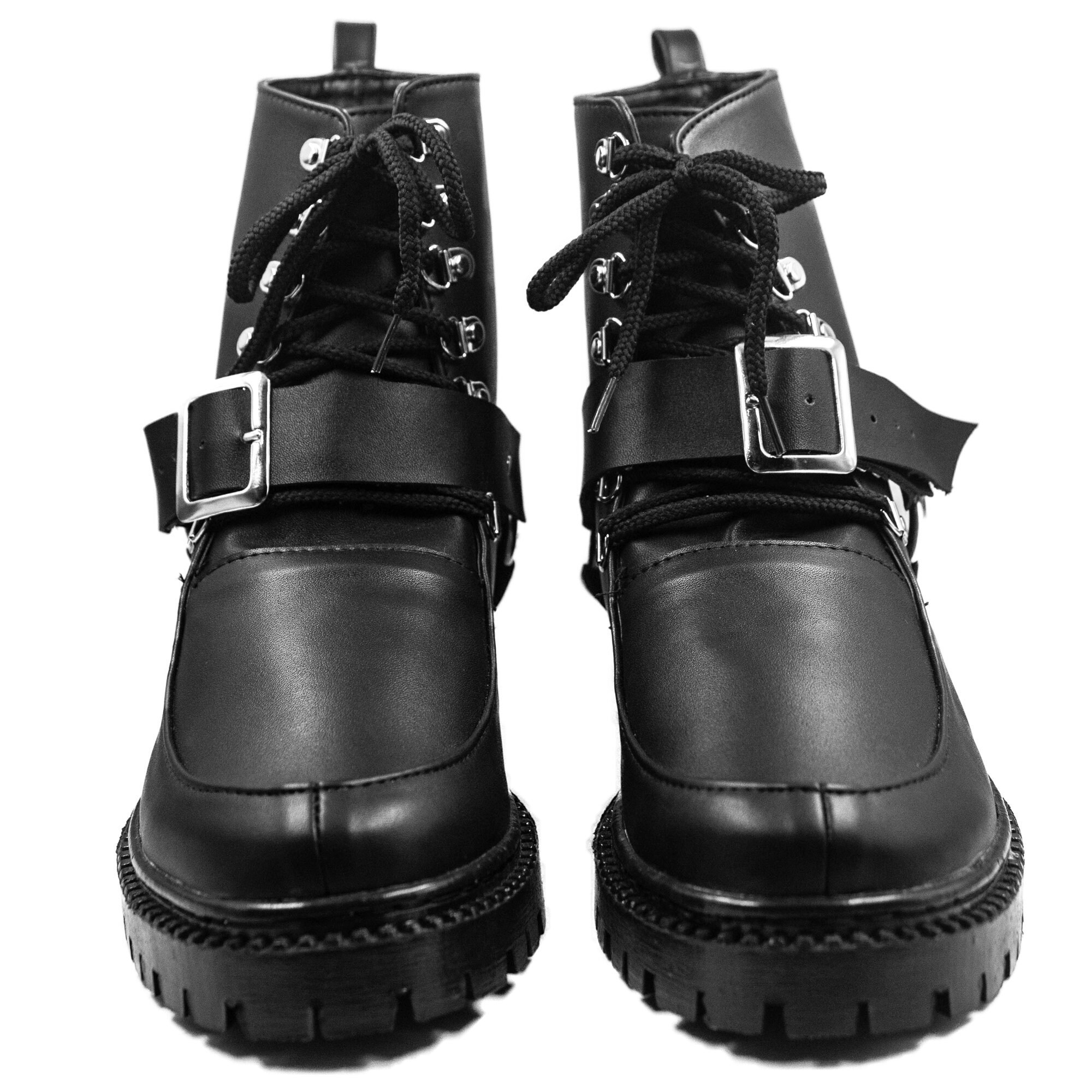 Scouting Boots Handmade Lace up Black Motorcycle Boots - Etsy