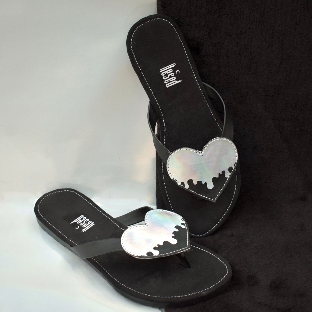 Creepy Flip Flops - Etsy
