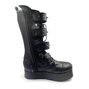 Vampire Boots | Platform Boots With Wings, Gothic Shoes, Vegan and ...