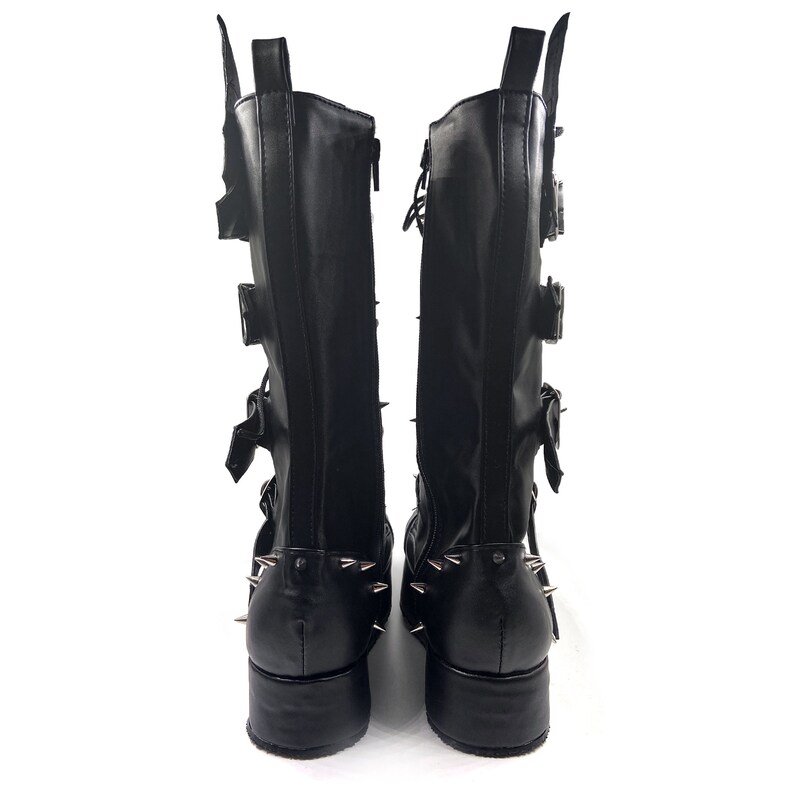 Vampire Boots Platform Boots With Wings Gothic Shoes Vegan - Etsy