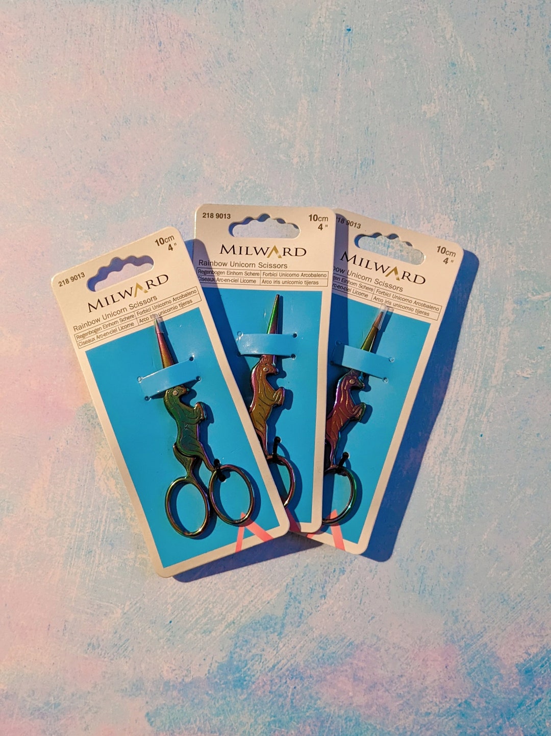 Rainbow Unicorn 10cm Embroidery Scissors Millward - Etsy