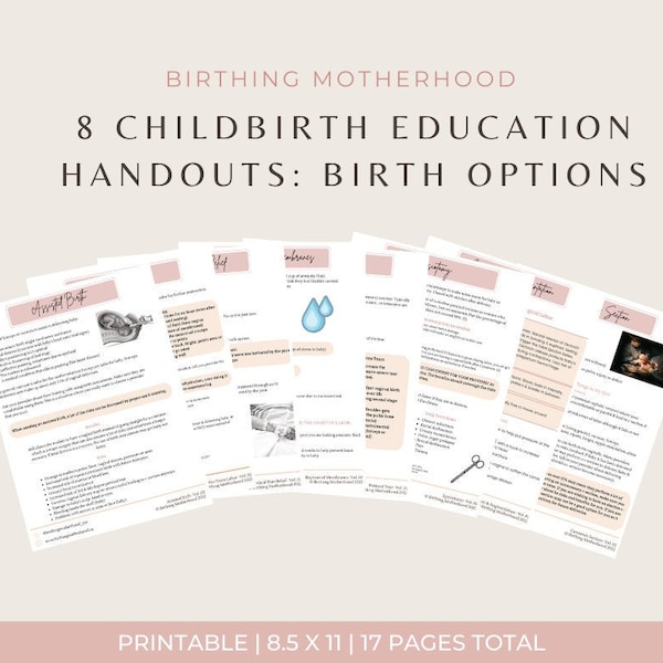 Childbirth Education - Etsy