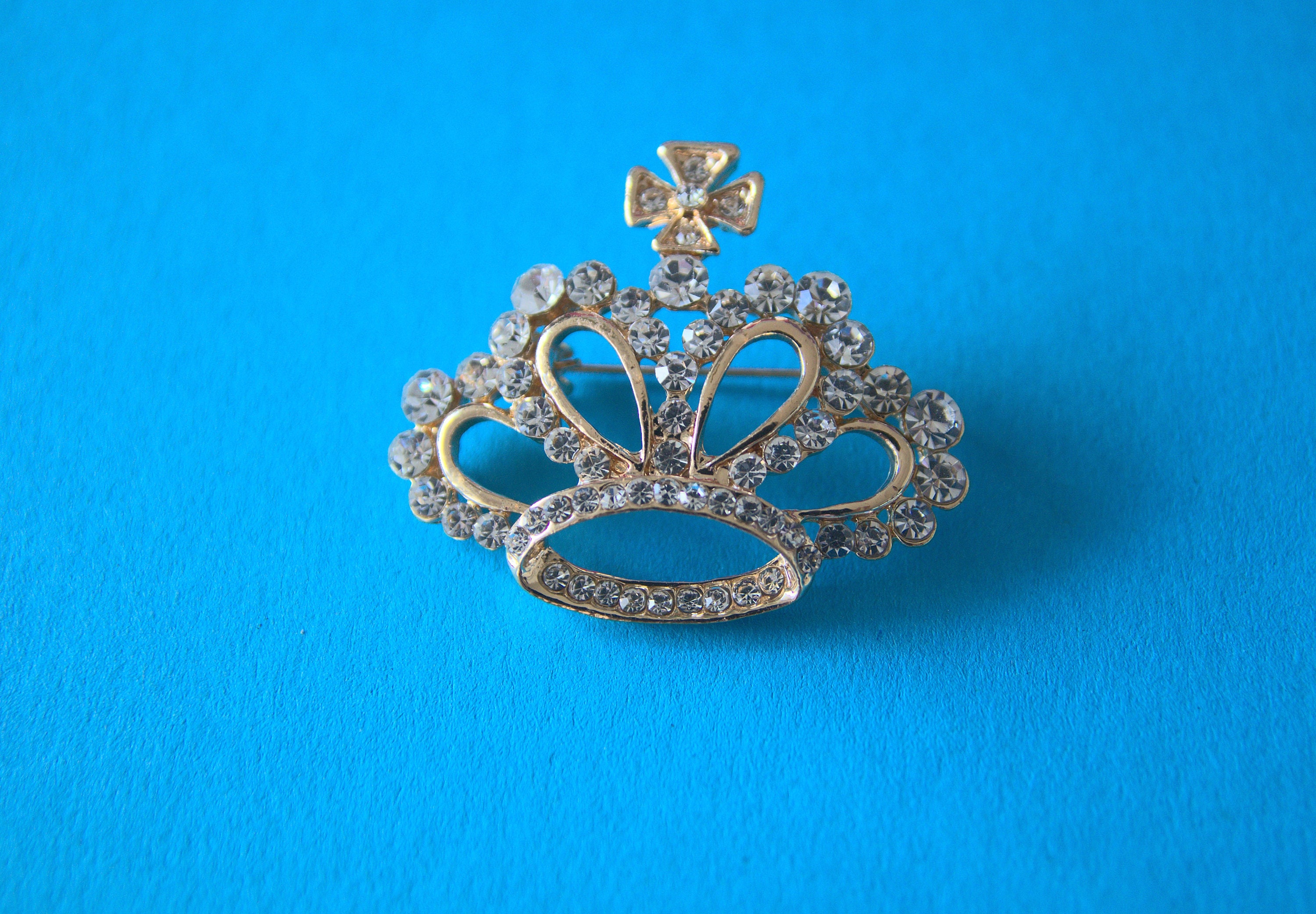 Royalty Pin Krone Pin Royal Crown - Etsy UK