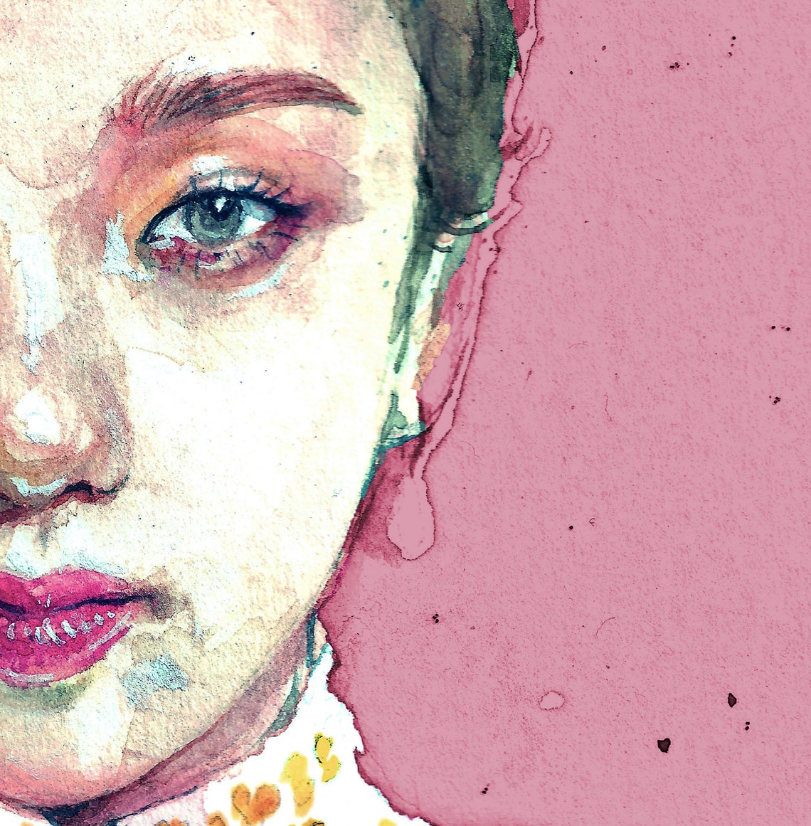 Jisoo Blackpink Kpop Artwork Art Print Portrait | Etsy