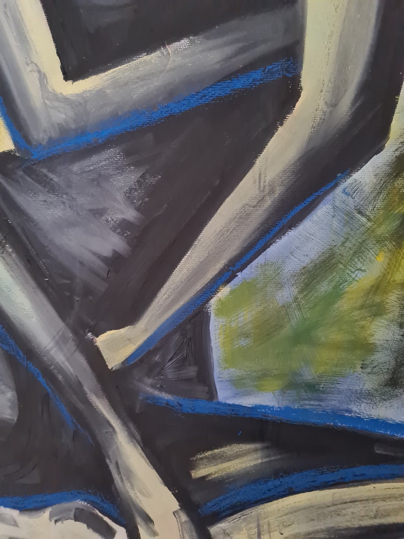 Original Oil Painting Abstract Female Body - Etsy