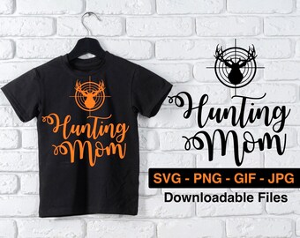 Hunting Mom Svg - Etsy