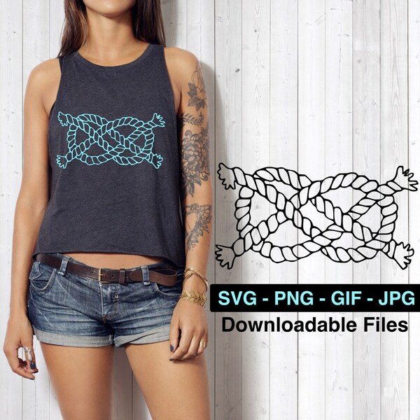 Nautical Knot Svg - Etsy
