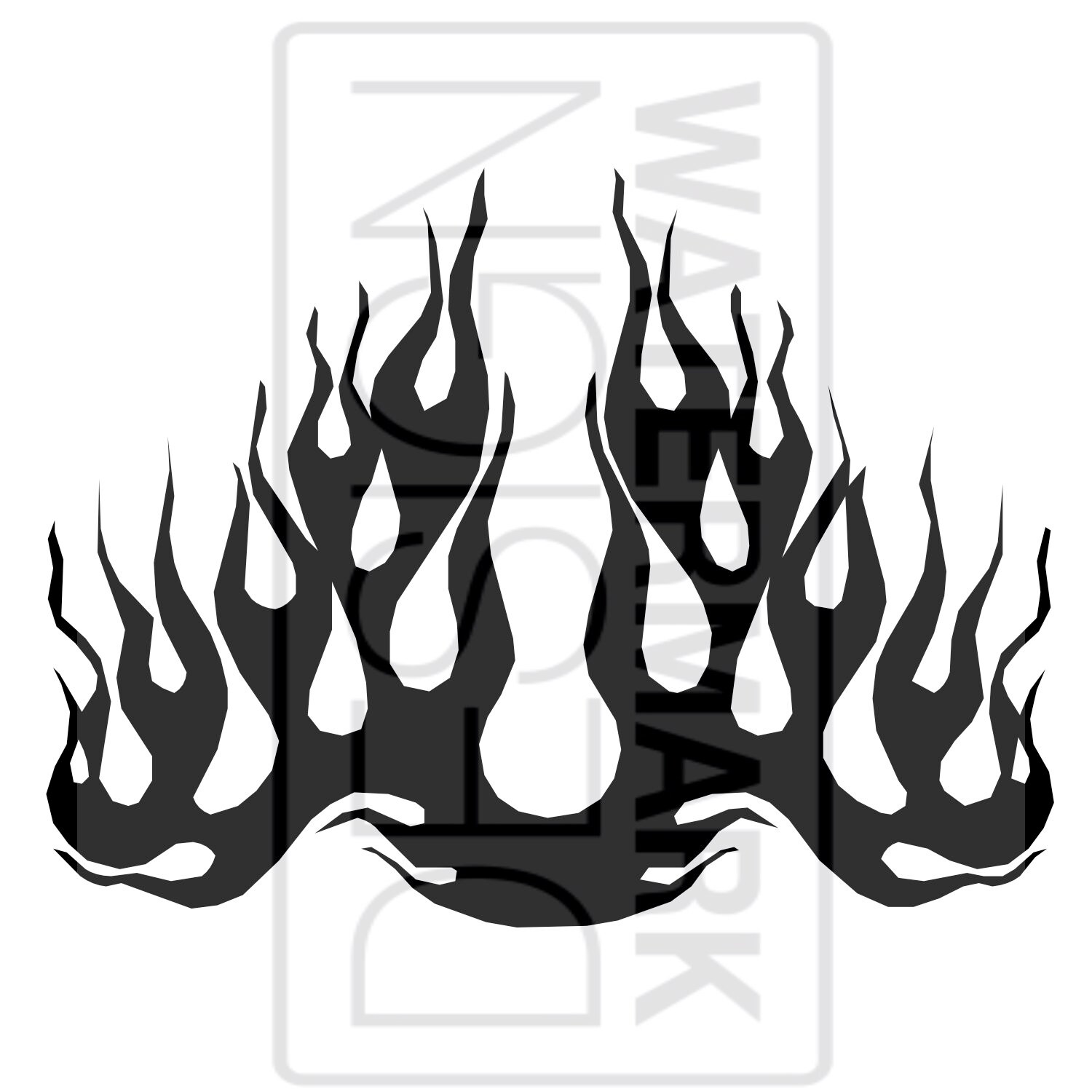 Houses On Fire Clipart Sideways