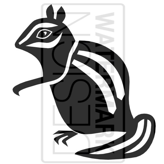 Chipmunk Silhouette