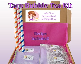 DIY Strawberry Bubble Tea Letterbox Gift Bubble Tea Kit - Etsy