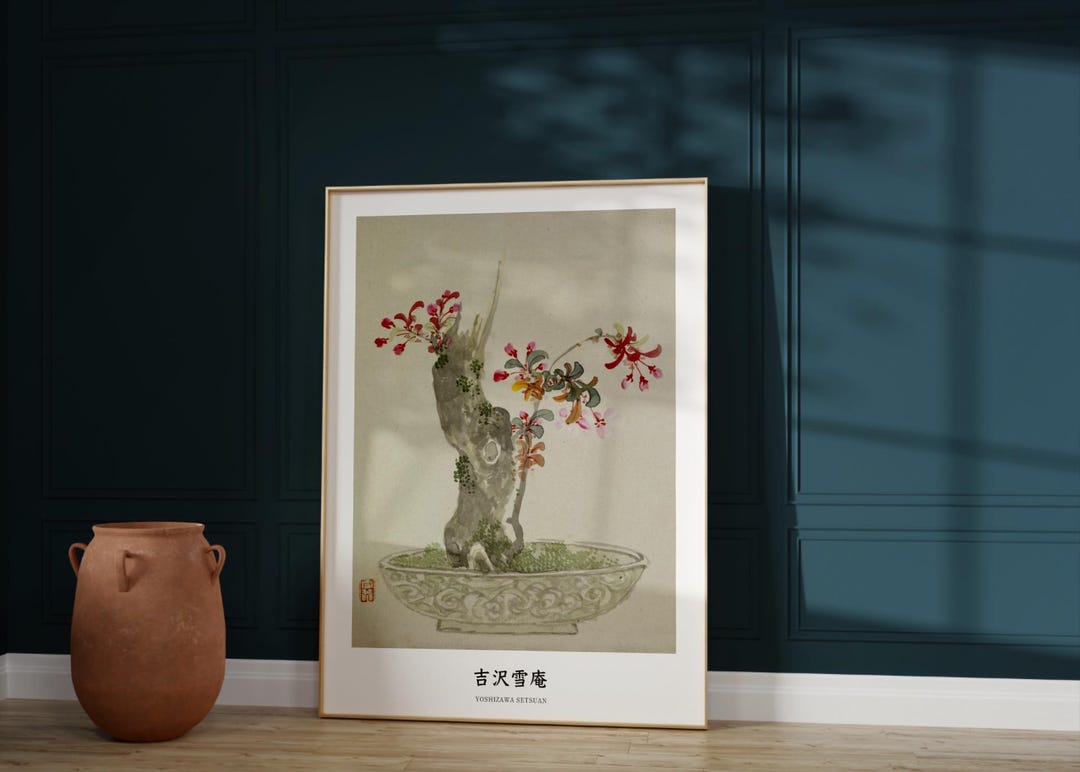 Vintage Japanese Art Print, Japan Artwork, Traditional Japanese Wall ...