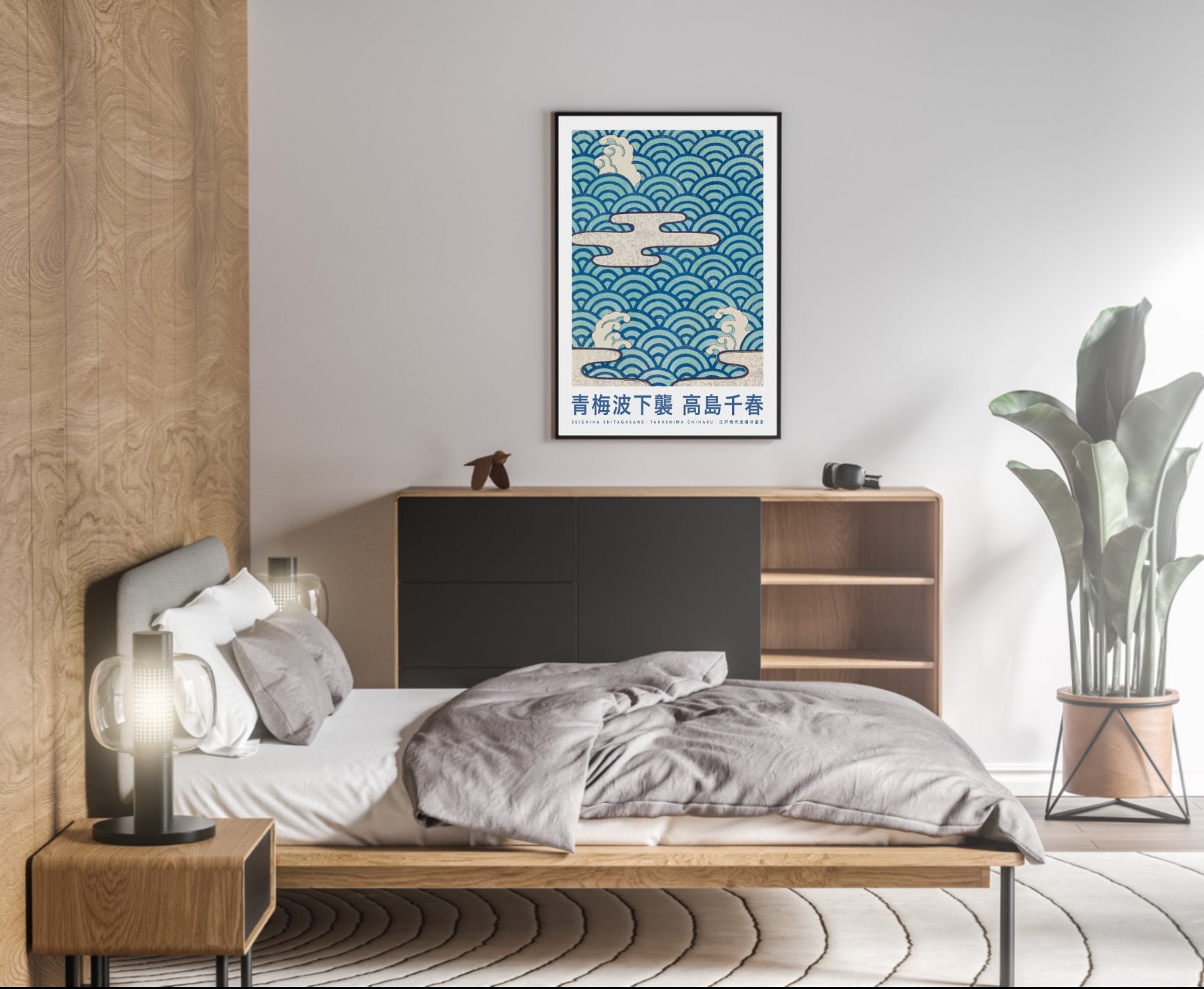 Japanese Wave Print Great Wave Poster Japanese Print - Etsy