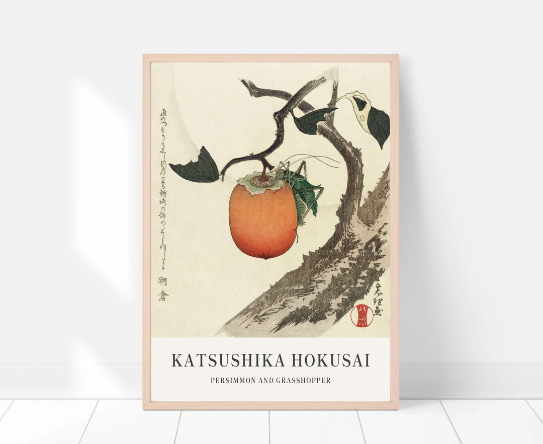 Hokusai Print, Hokusai Poster, Katsushika Hokusai, Vintage Japanese ...