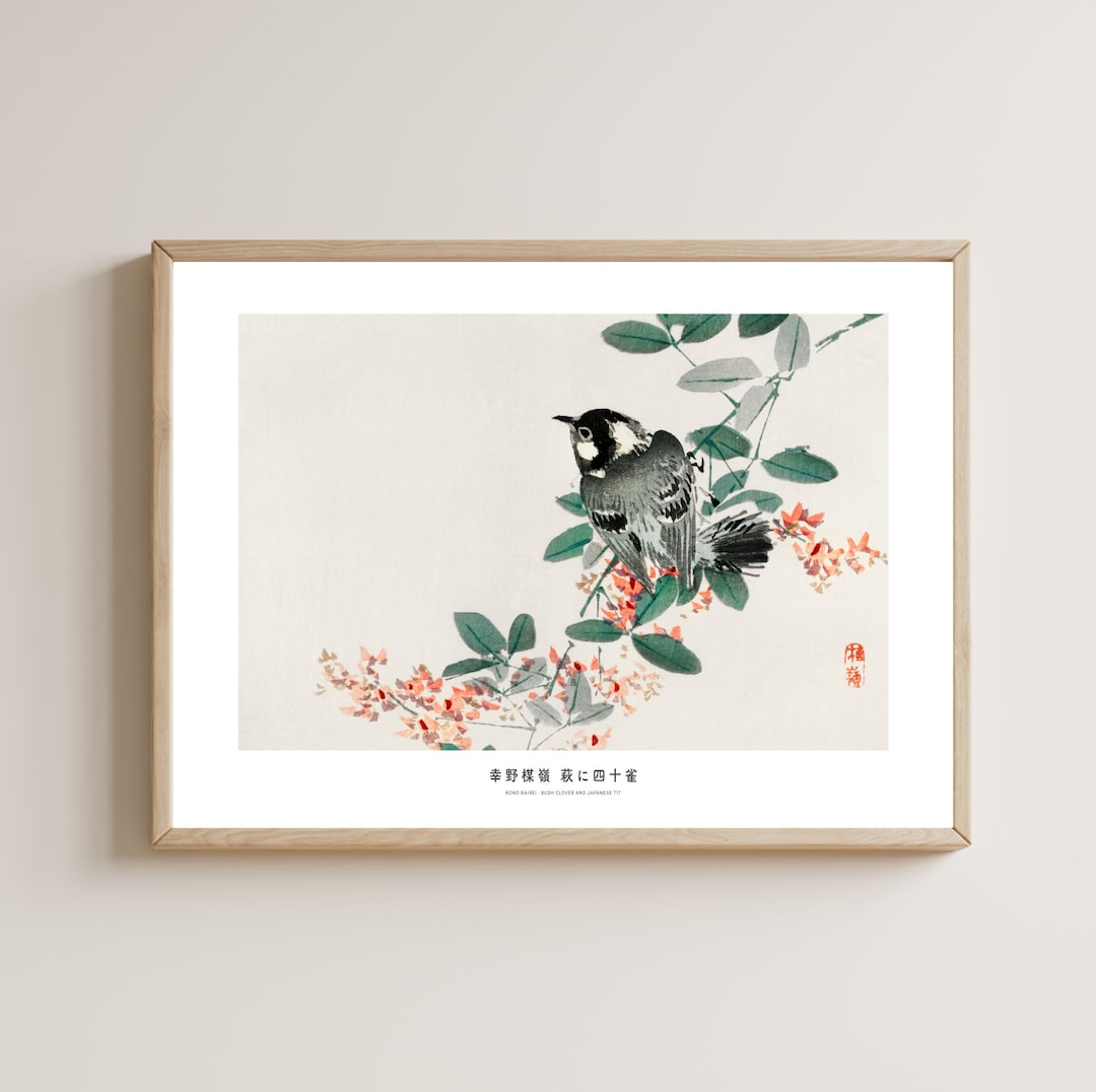 Japanese Wall Art, Traditional Japanese Bird and Flower Paintings ...
