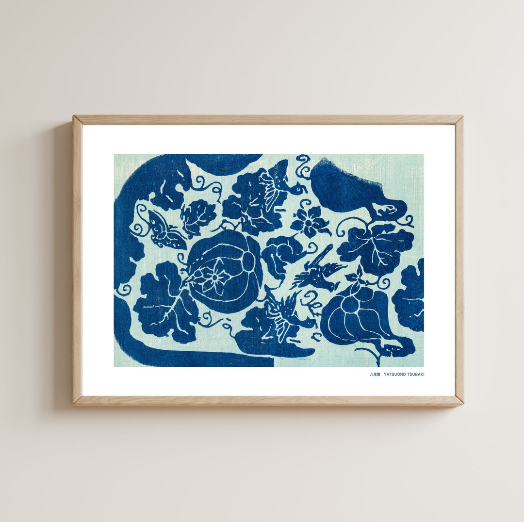 Vintage Japanese Print - Old Japanese Wall Art, Japandi Decor ...