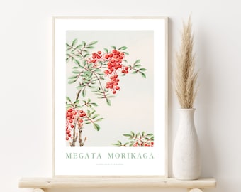 Red Berry Print - Etsy