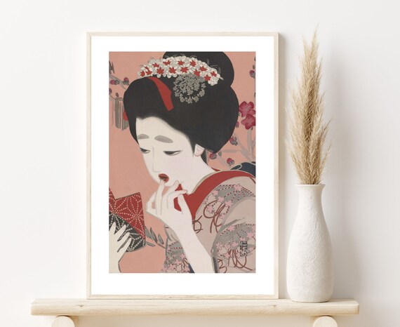 Geisha Makeup Lips