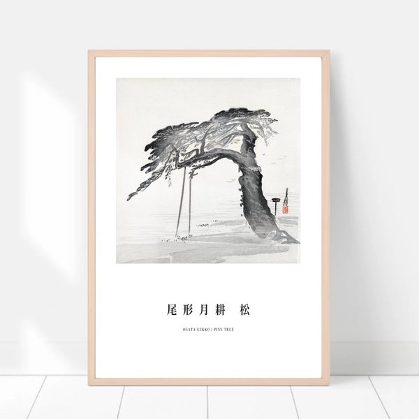 Pine Tree Poster - Etsy
