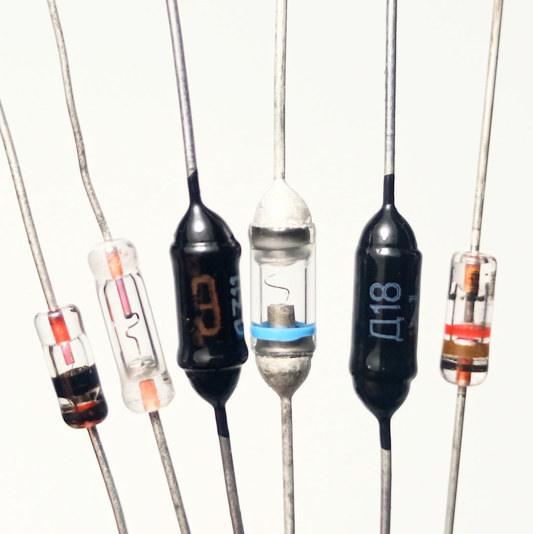 Germanium Diode Semiconductor Lot 1n34 1n60 D18 D311 D9a Etsy