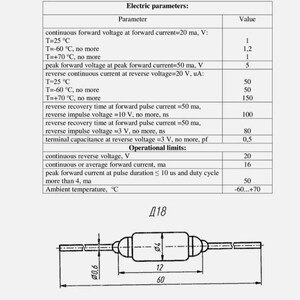 1977 Germanium Diode Crystal Radio D18 Military Rare Blue Dot - Etsy