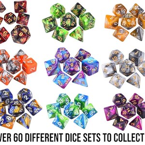 Mystery Dice Set Candle, Surprise Dice, Dnd Dice Set, Dnd Gifts, Nerdy ...