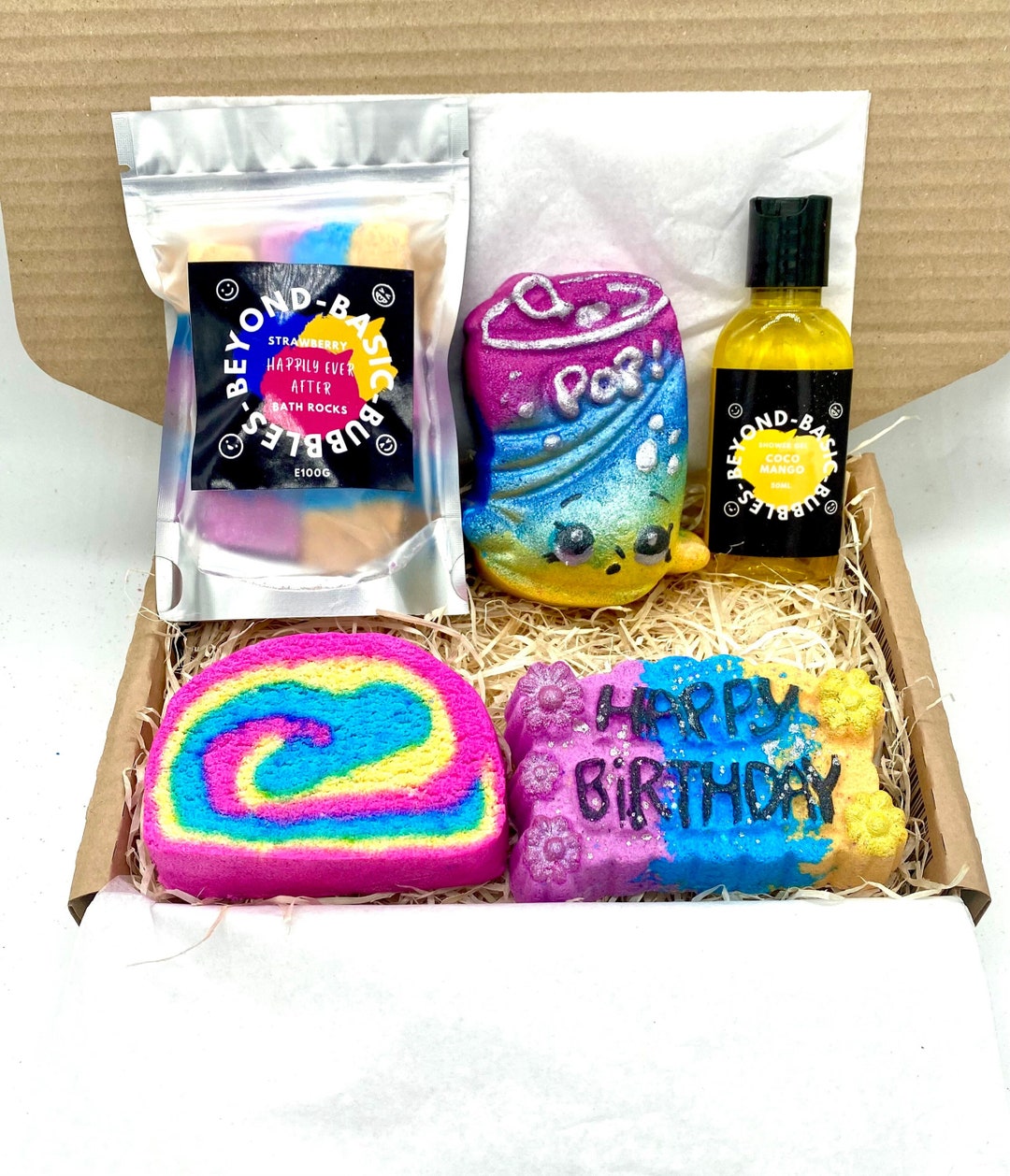 Soda Pop Scented Vegan Bath Gift Set – Handmade Bath Bombs - Etsy