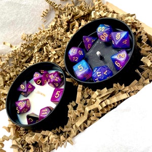 Mystery Dice Set Candle, Surprise Dice, Dnd Dice Set, Dnd Gifts, Nerdy ...