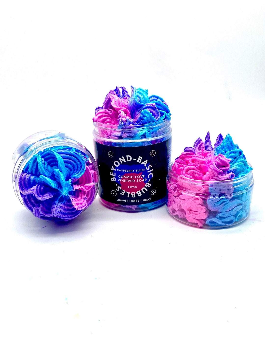Cosmic Love Whipped Soap Hemp Oil, Raspberry Slush, Shaving Foam, Gift ...
