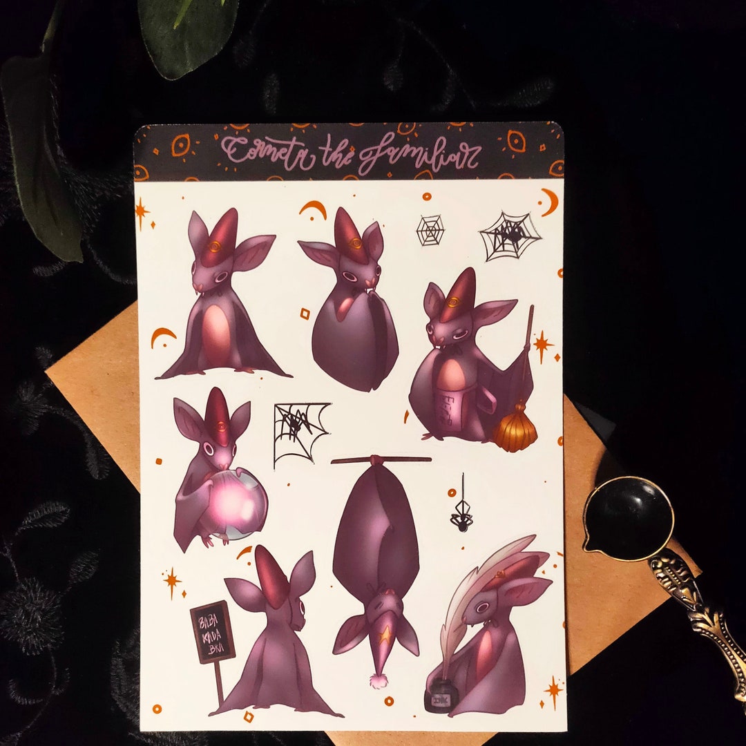 Fledermäuse Sticker Set. Corneta Fledermaus Sticker Set. Das Windhexen ...