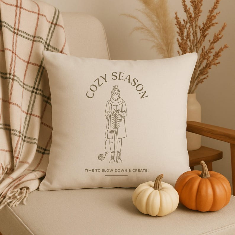 SVG Plotter File Set – Cozy Season 4-piece Set | Line Art Bundle ...