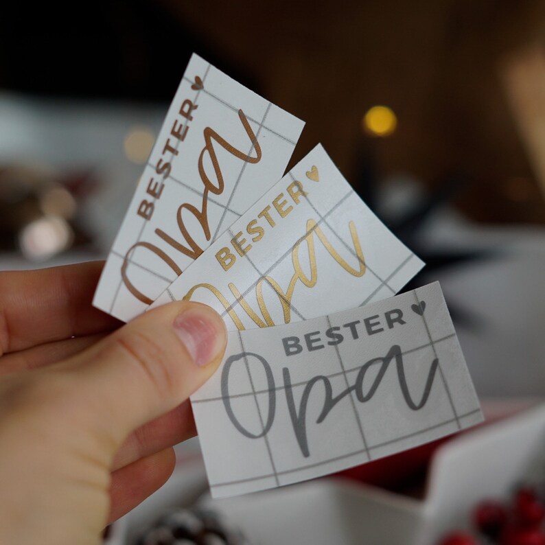 Best Grandma & Best Grandpa Sticker Vinyl Decal - Personalized Gift ...