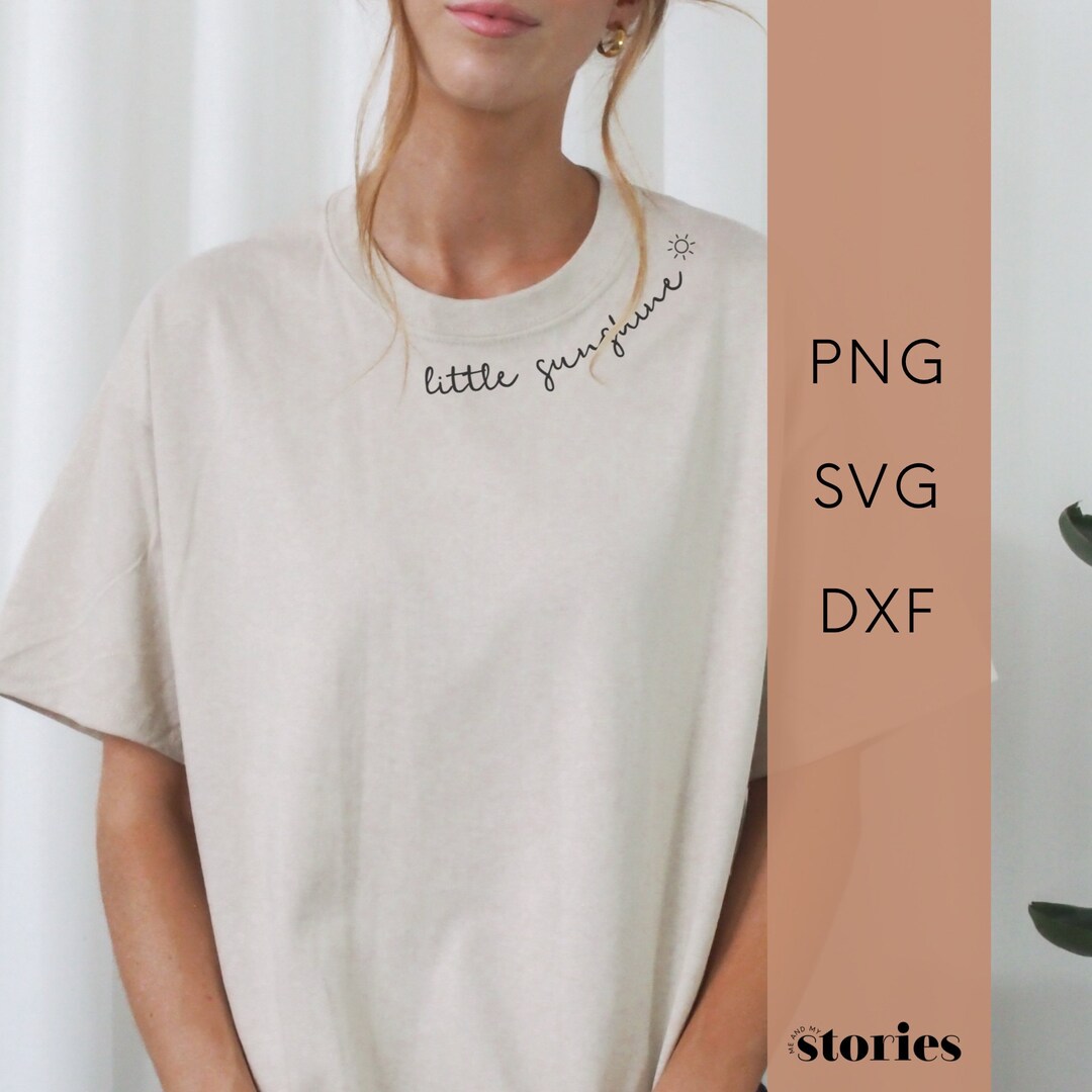 Plotterdatei SVG - Sonne Sonnenschein Spruch, Schriftzug für Pullover Hoodie & T-Shirt ...