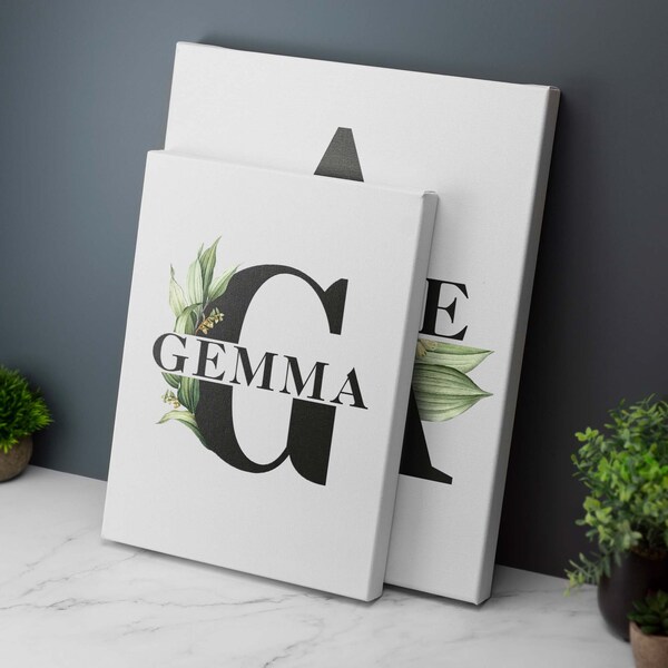 Monogram Art Print - Etsy