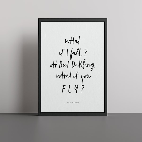What If I Fall - Etsy UK