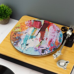 Paint Effects Record Player Slip Mat Turntable DJ Slip Mat - Etsy