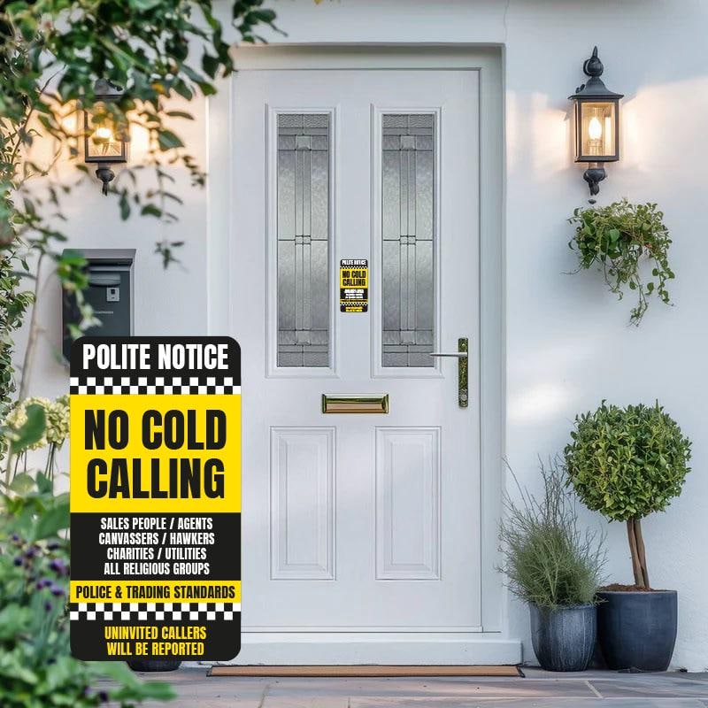 No Cold Callers Sign - Etsy UK