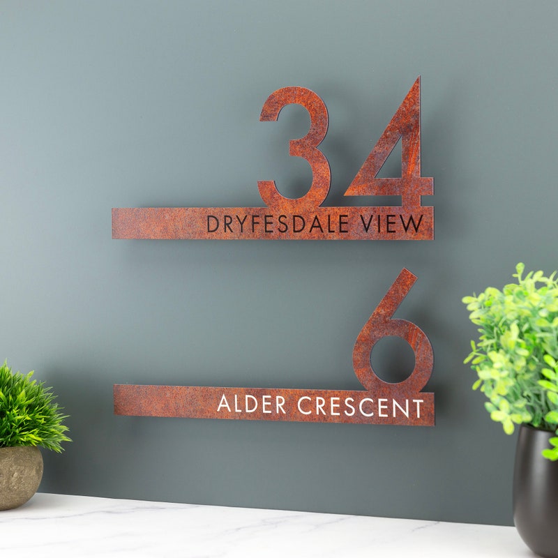 Rusted Metal Sign - Etsy