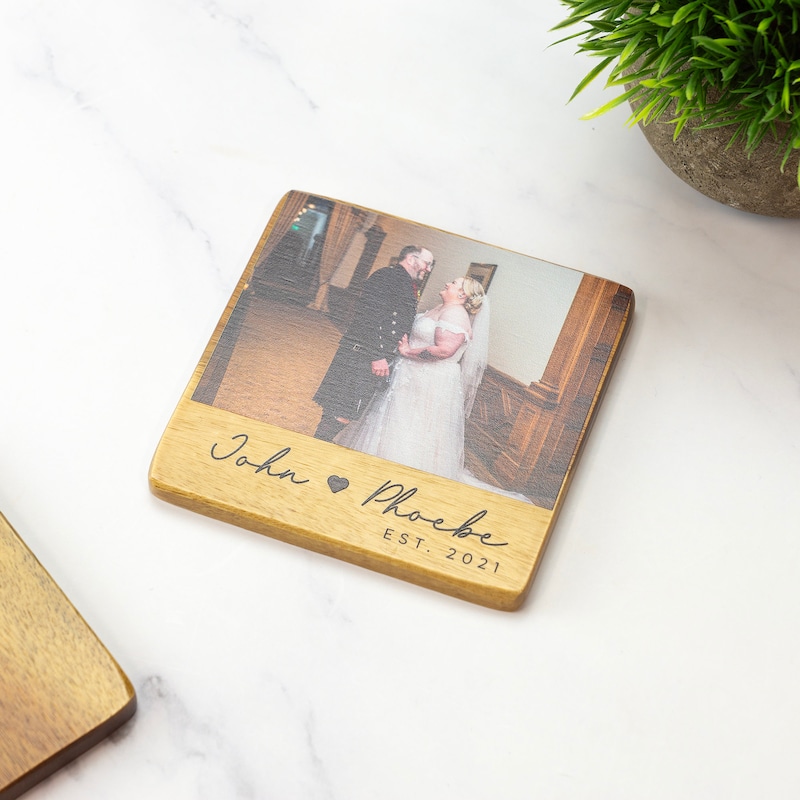 Photo Coaster - Etsy