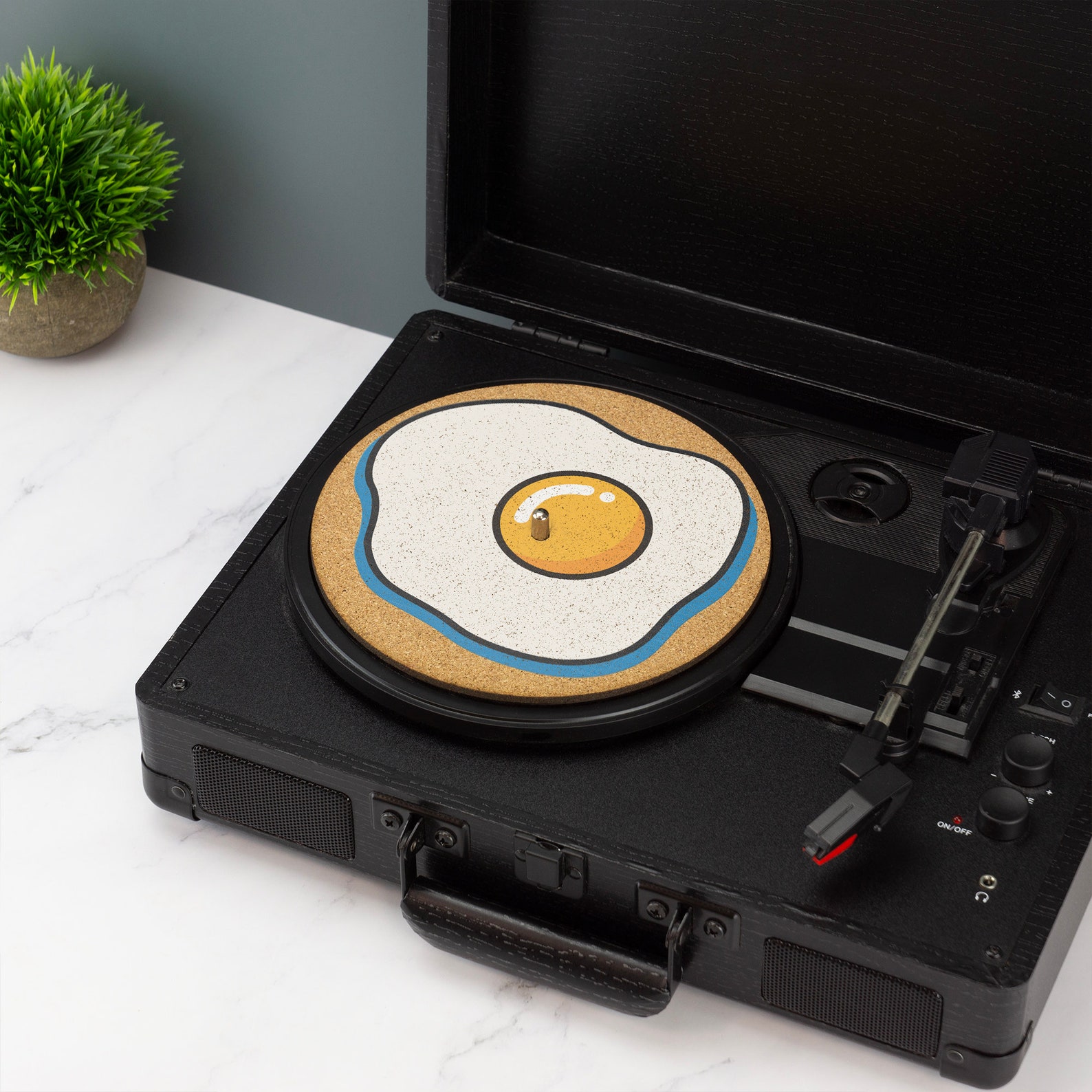 Egg Design Record Player Slip Mat Turntable DJ Slip Mat - Etsy