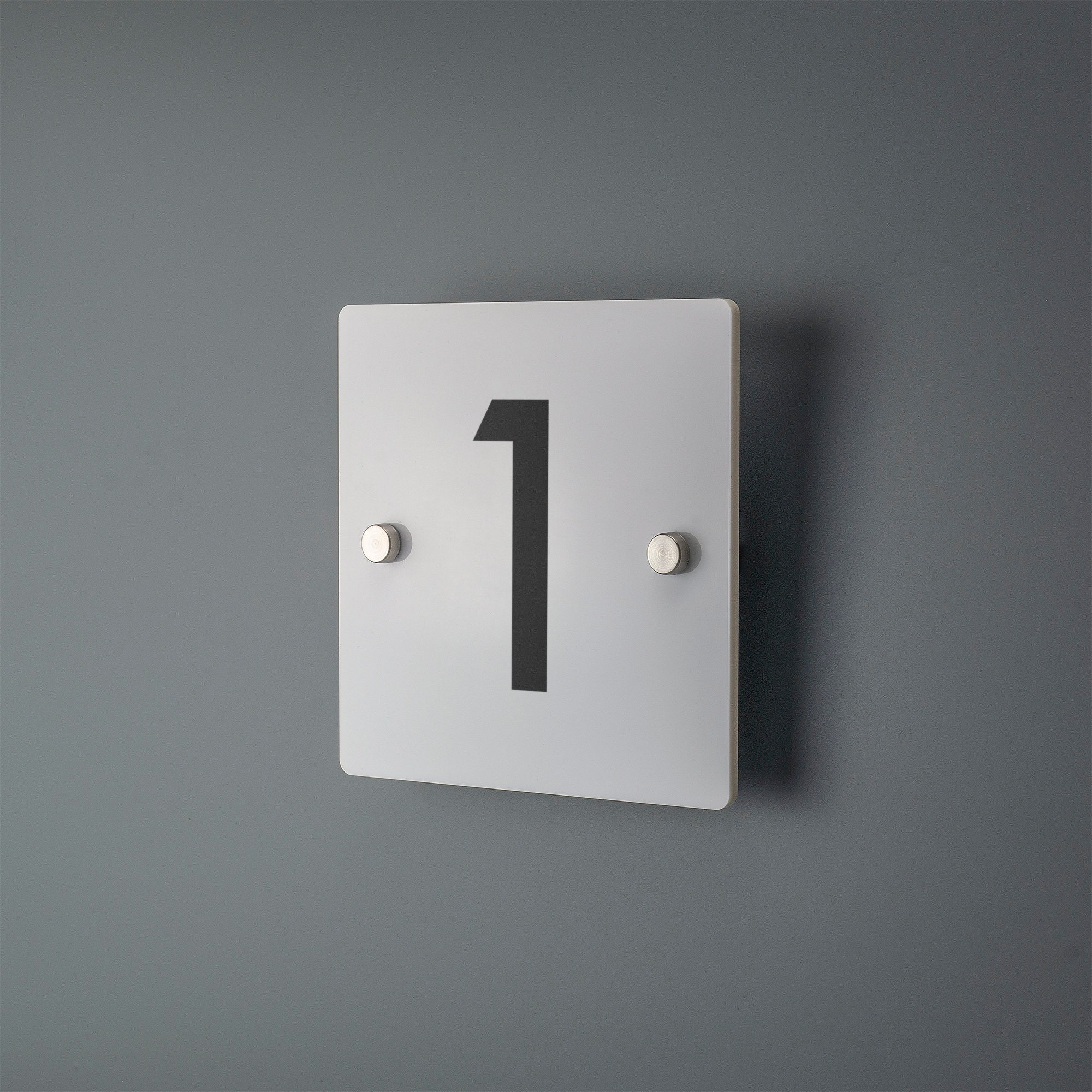 Contemporary Modern House Number Sign Printed Address Signage - Etsy ...
