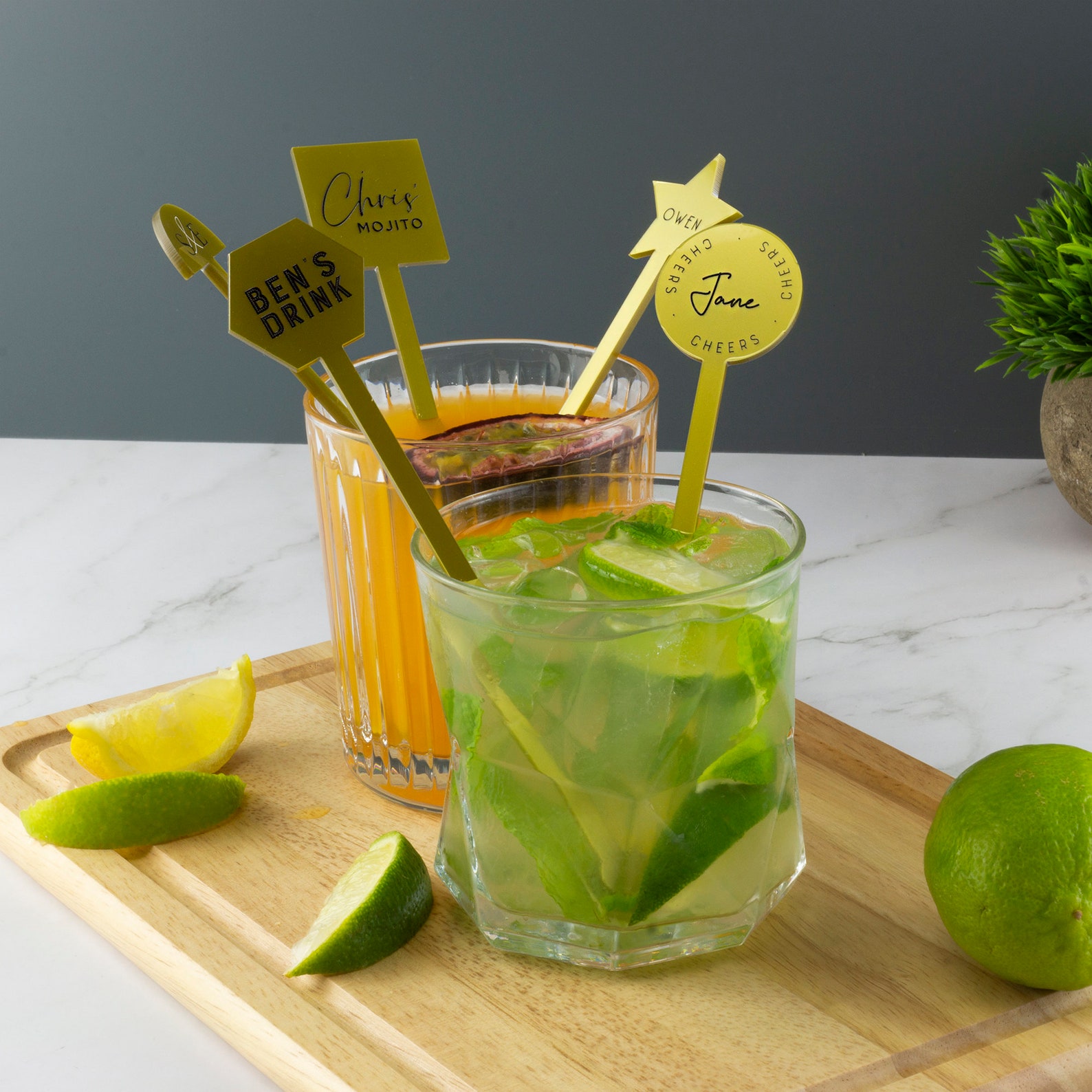 Personalised Acrylic Drink Stirrer Custom Cocktail Stirrer Gift - Etsy