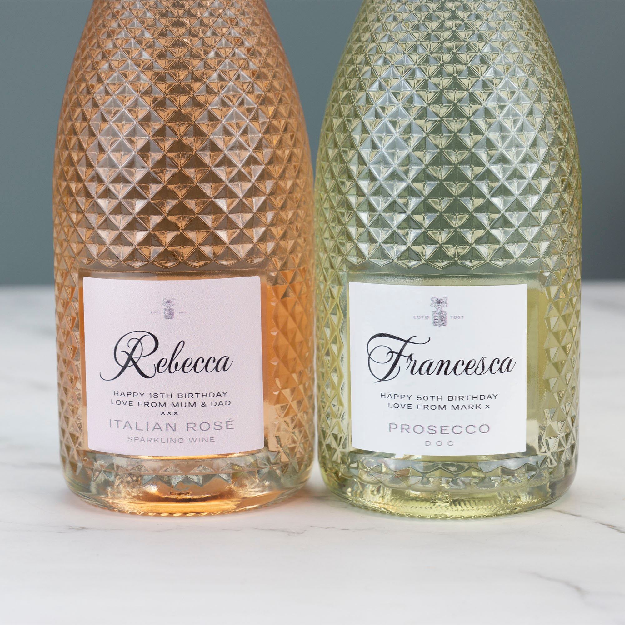 Personalised Prosecco Champagne Wine Label Vinyl Sticker Funny - Etsy UK