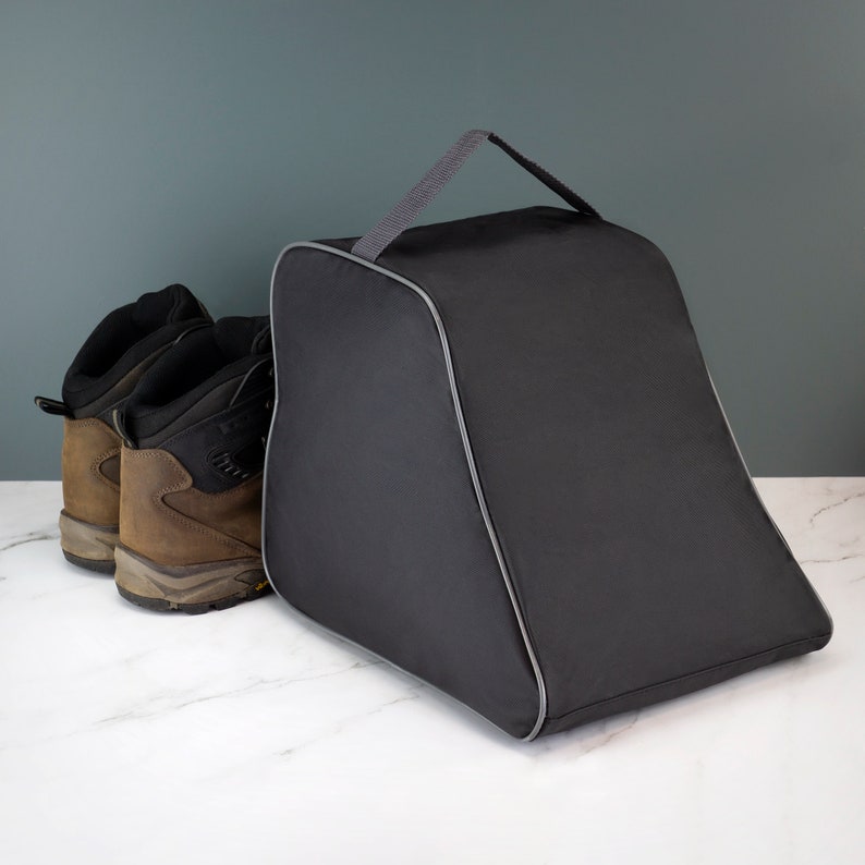 Embroidered Hiking Boot Bag Muddy Boots Walking Shoe Bag With - Etsy