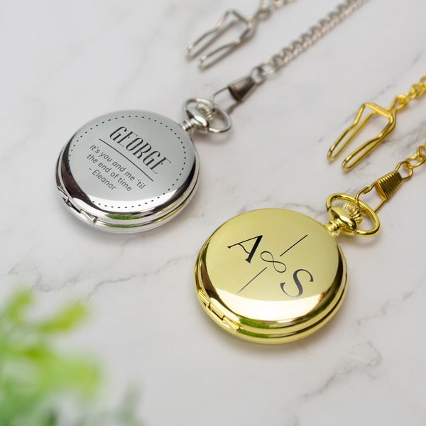 Custom Pocket Watch - Etsy