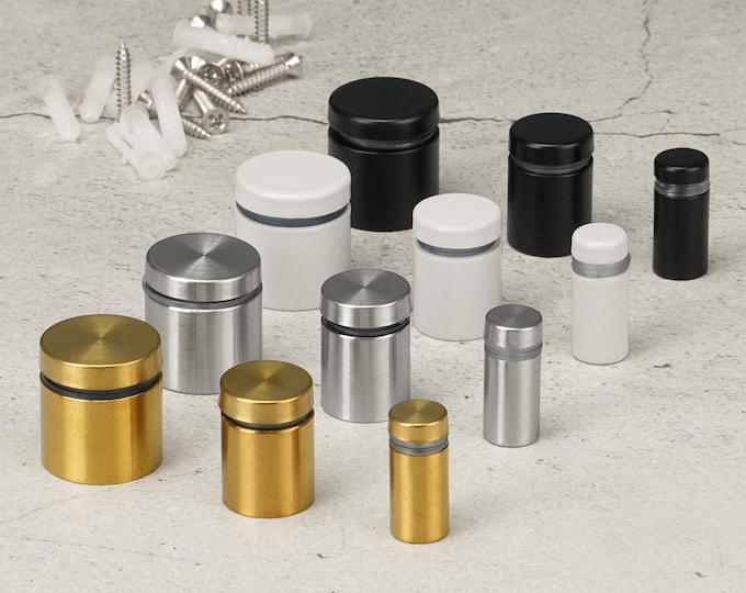 Stainless Steel Stand off Fixings Bolts Mount Standoffs House Sign (UK ...