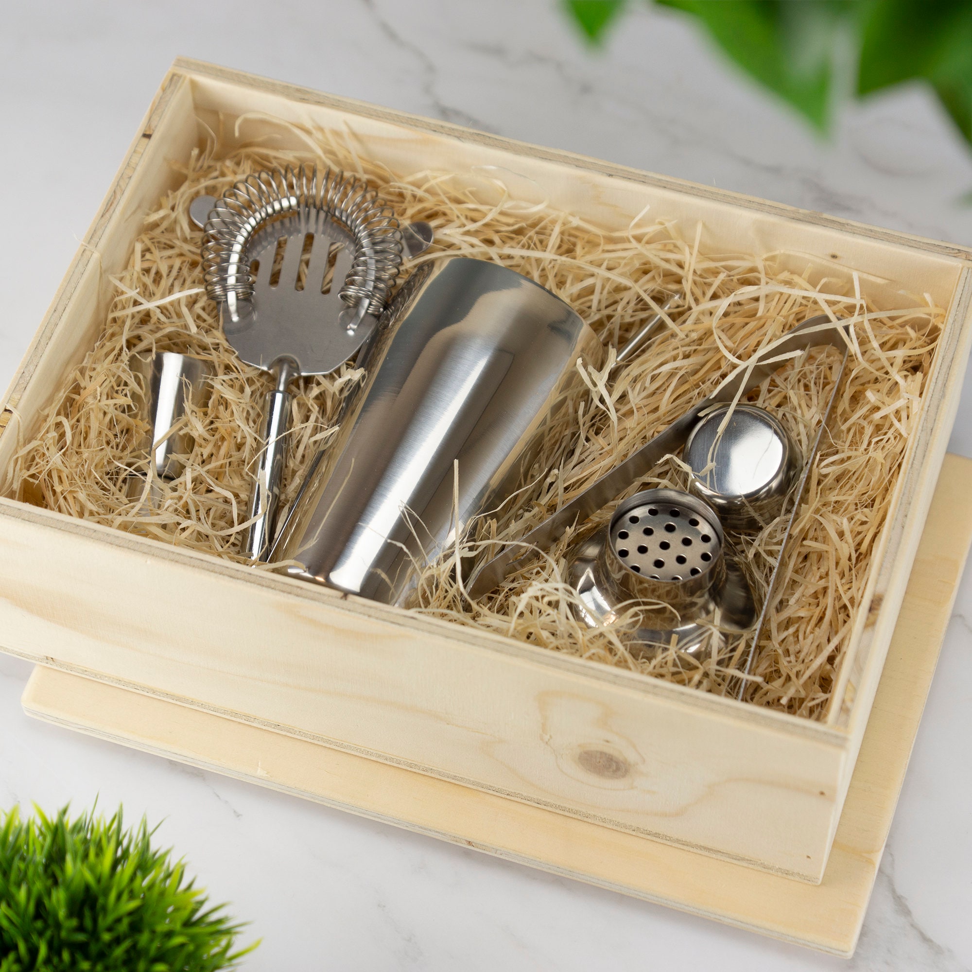 Personalised Cocktail Set Complete With Custom Printed Box - Etsy